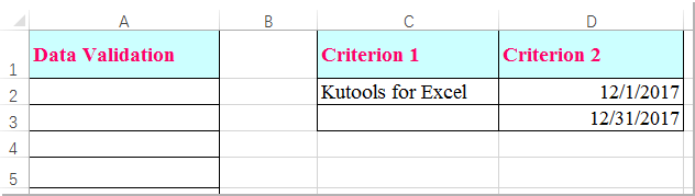 How To Apply Multiple Data Validation In One Cell In Excel Worksheet 