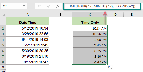 Excel Extract Time From Datetime 6976 Hot Picture