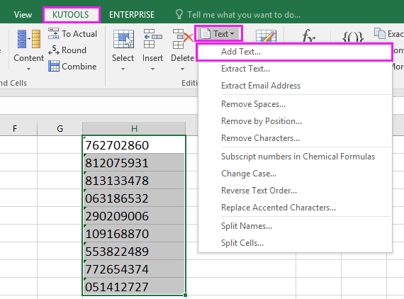 How To Quickly Add Dashes To Ssn In Excel 