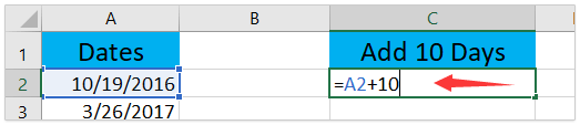 How To Add Or Subtract Days Months And Years To Date In Excel 