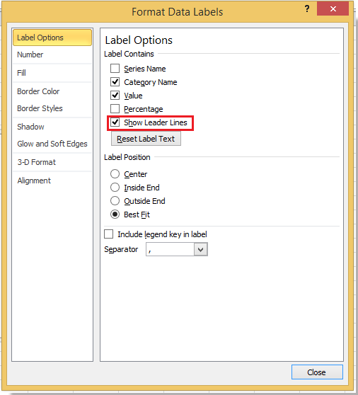 How To Add Leader Lines In Excel Line Chart Vrogue