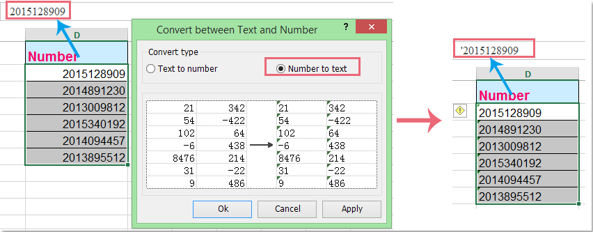 How To Insert Add Apostrophe In Front Of Numbers In Excel 