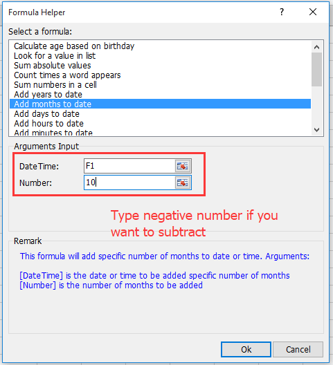 How to add or subtract specific years, months and days ...