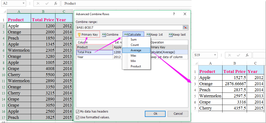 How To Average Values If Another Column Contains Certain Text In Excel