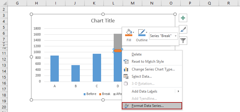 Awesome Excel Graph Break Y Axis Plot Title From Cell
