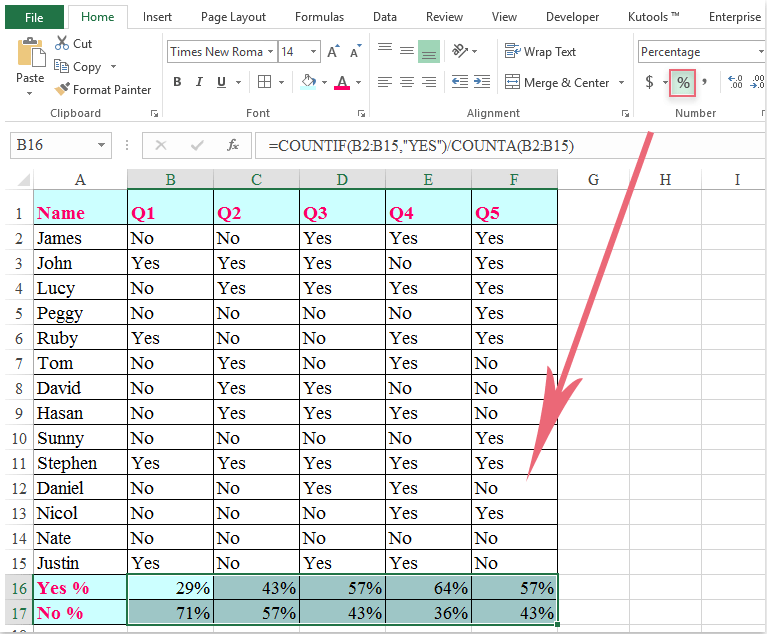 How To Make A Pie Chart In Excel With Yes And No Best Picture Of