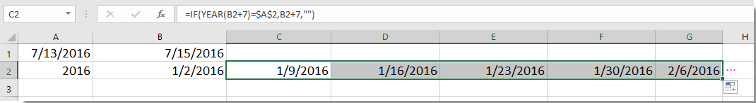 How To Calculate Week Ending Date Of The Given Dates years In Excel 