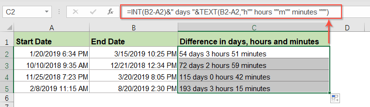 How To Calculate Difference Between Two Dates In Excel Knowl365 Riset