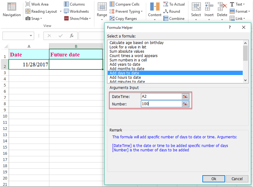 How To Calculate A Future Date Based On A Given Date In Excel 