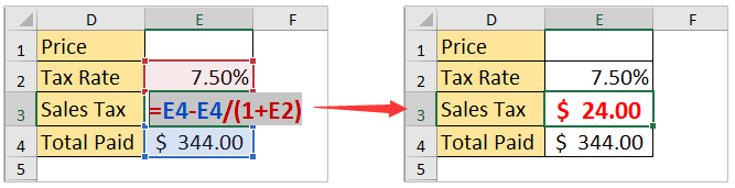 How To Calculate Sales Tax In Excel 