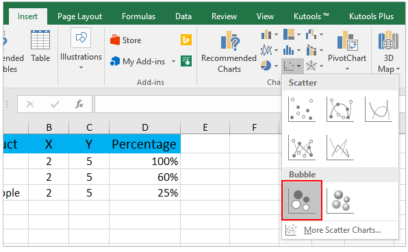 How To Create A Circle Within Circle Chart In Excel 