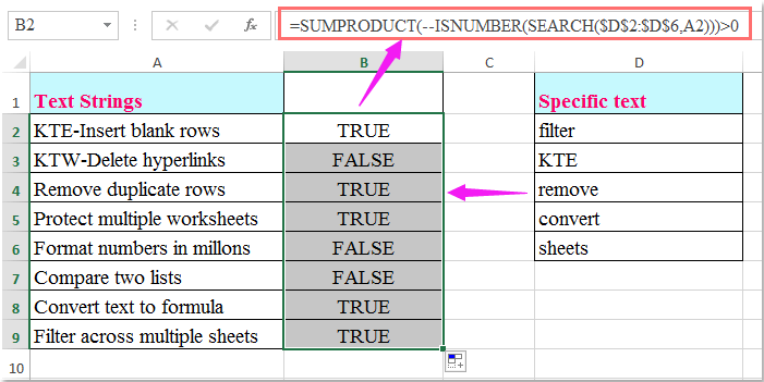 How To Check If Cell Contains One Of Several Values In Excel 
