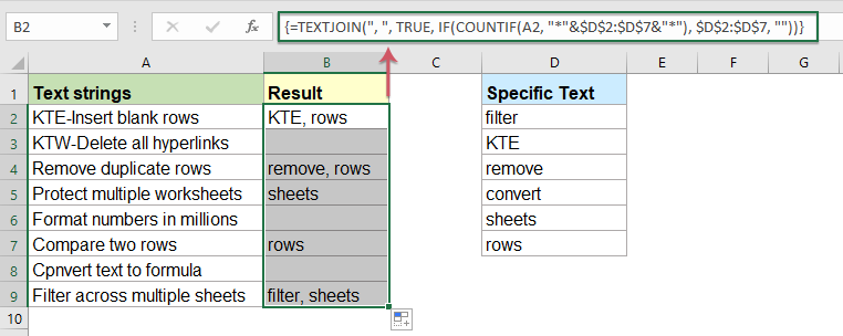 How To Check If Cell Contains One Of Several Values In Excel 