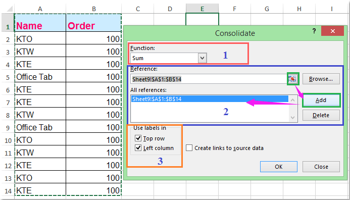 How To Combine Duplicate Rows And Sum The Values In Excel 