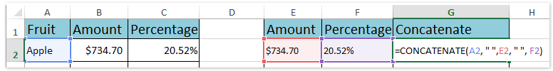 How To Concatenate Keeping Number date Formatting In Excel 