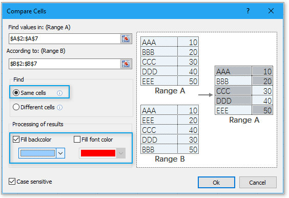 Conditional Formatting Rows Or Cells If Two Columns Equal In Excel