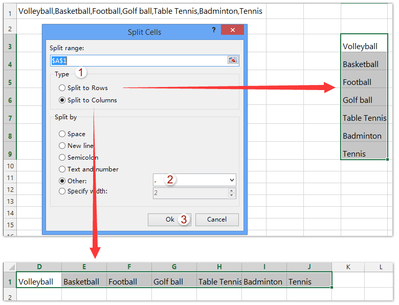 How To Change A Row To A Column In Excel Select The Range Of Data You Want To Rearrange 