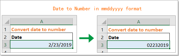 How To Convert Date To Number String Or Text Format In Excel 