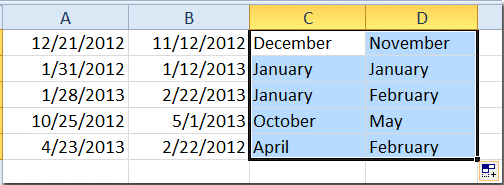 How To Convert Date To Weekday Month Quarter Or Year In Excel 