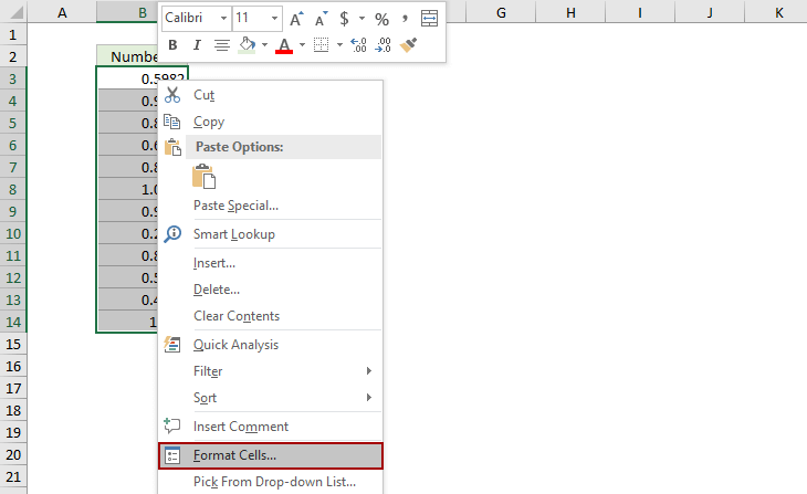 How To Convert Decimal To Percentage In Excel 