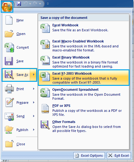 How To Convert Multiple Xlsx Formats To Xls Or Pdf Format In Excel 
