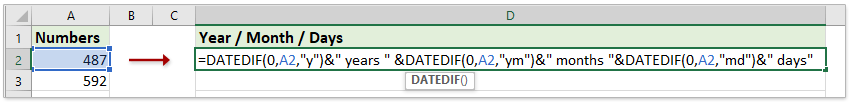  How To Convert Numbers To Year month day Or Date In Excel 