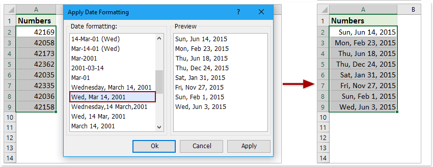 How To Convert Numbers To Year month day Or Date In Excel 