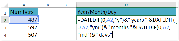 How To Convert Numbers To Year month day Or Date In Excel 