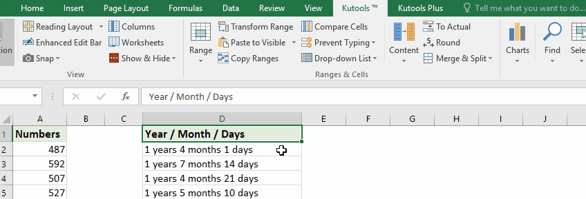  How To Convert Numbers To Year month day Or Date In Excel 