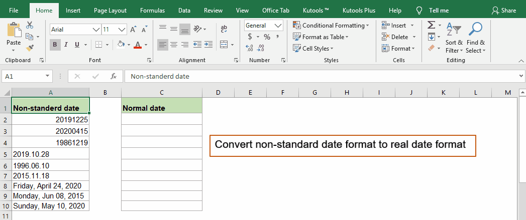 How To Convert Yyyymmdd To Normal Date Format In Excel 