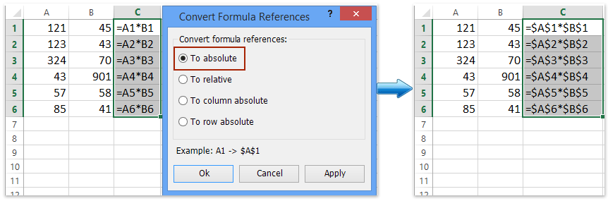 How To Copy Formula Without Changing Its Cell References In Excel 