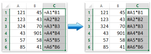 How To Copy Formula Without Changing Its Cell References In Excel 