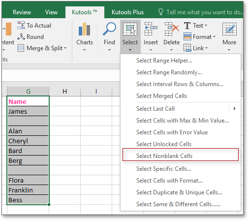 How To Copy And Paste Only Non blank Cells In Excel 