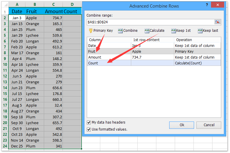 How To Count Data In Excel Without Duplicates