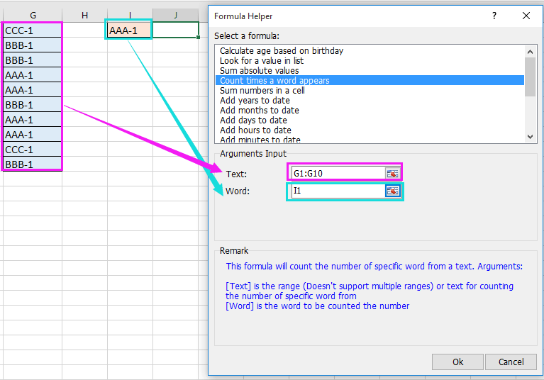 How To Count Frequency Of A Text number character In Excel Column 