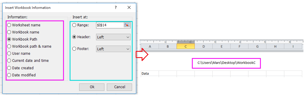 How To Put Cell Value In Header footer In Excel 