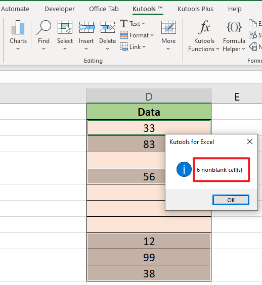 Count Non blank Cells In Excel Step By Step Tutorial
