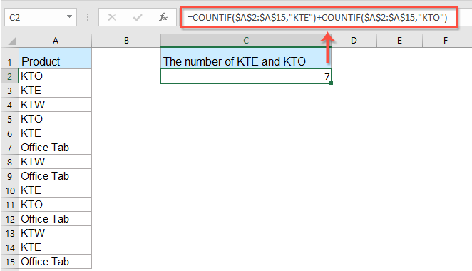 How To Use Countif Function Accross Multiple Worksheets