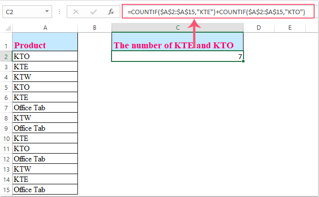 How To Countif With Multiple Criteria In Excel 