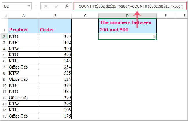 How To Countif With Multiple Criteria In Excel 