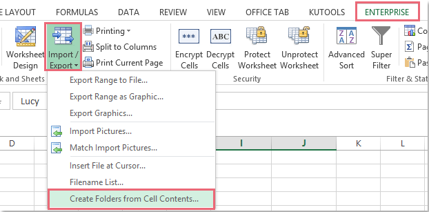 How To Create Folders And Subfolders From Cell Values In Excel 