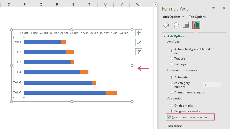 How To Create Gantt Chart In Excel 