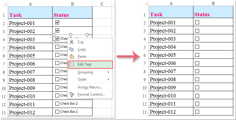 How To Quickly Create Simple To Do List In Excel 