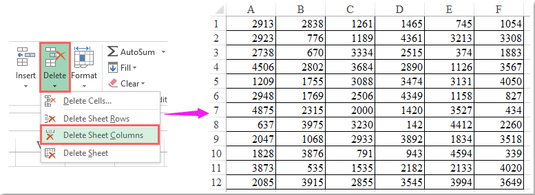 How To Delete Extra Rows In Excel Spreadsheet