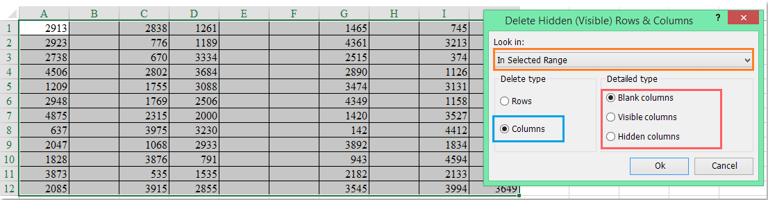 How To Delete Multiple Empty Columns Quickly In Excel 