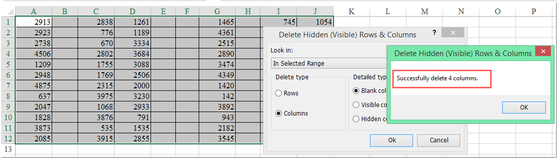 Formula To Delete Blank Columns In Excel Joylasopa