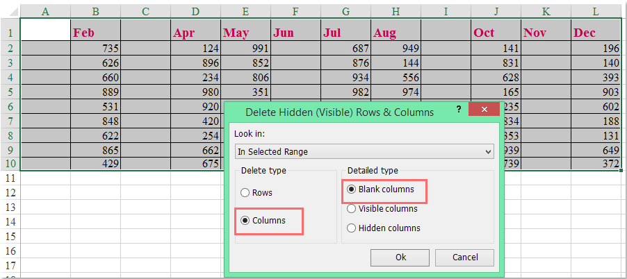 How To Delete Empty Columns With Header In Excel 