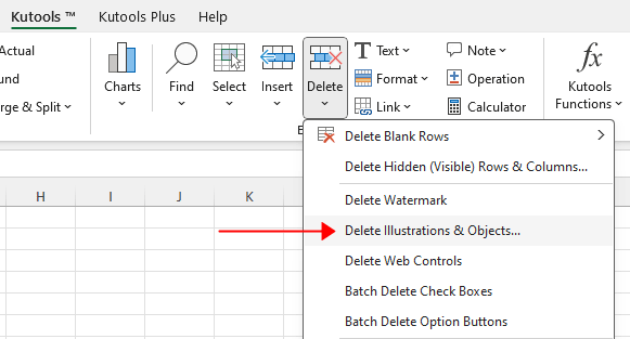 How To Quickly Delete All Autoshapes In Excel 