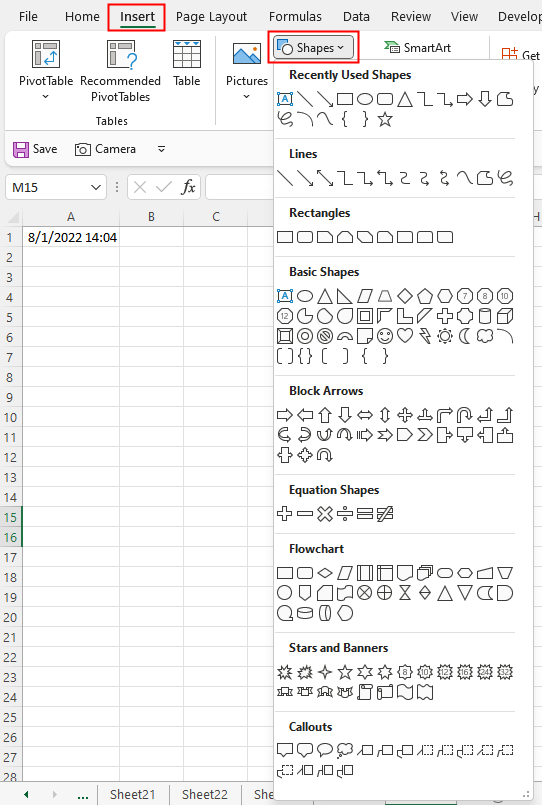 Excel Display Cell Value In A Graph Object shape Textbox Picture