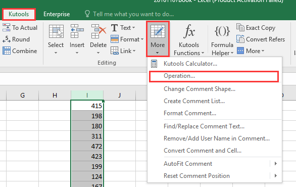How To Divide One Column By Another Column In Excel 